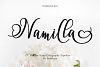 Namilla Script (125367) | Calligraphy | Font Bundles