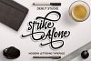 Strike Alone Script + Extra (16741) | Script | Font Bundles