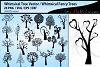 whimsical tree SVG / whimsical tree silhouettes svg bundle