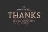 Duskey - Vintage Serif Font Bonus Extras (277993) | Logo | Font Bundles