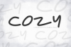 Cozy - A Handwritten Display Font (134574) | Regular | Font Bundles