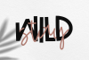 Wild One- Handwritten Script & Print Font Duo (227646) | Script | Font ...