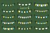 Cute hand drawn summer bunting clip art set, Birthday party bunting ...