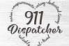 911 Dispatcher heart svg - a 911 dispatcher svg for crafters (524458 ...