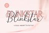 Blinkstar Font Duo (163526) | Script | Font Bundles