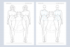 Naturally Curvy Fashion Croqui- Downloadable printable