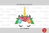 Unicorn Svg, unicorn flowers, Unicorn birthday svg, Unicorn svg ...