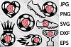 Monogram Soccer - Clip art / Cutting Files 290c (332881 ...