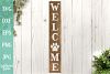 Welcome with Paw Print - A Dog SVG File for Crafters