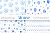 Digital paper christmas holiday winter snow flakes
