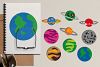 Planets and Star constellation Graphic Bundle