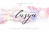 Lusya - Elegant Script (189808) | Calligraphy | Font Bundles