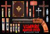 Vampire Hunting Items Collection (6118) | Illustrations | Design Bundles