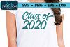 Class of 2020 - SVG, PNG, EPS, DXF