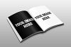 Double page mockups for your designs