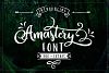 Amastery Font Duo + Extras (24277) | Script | Font Bundles