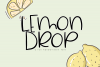 Lemondrop - A Cute and Quirky Font (106868) | Regular | Font Bundles