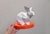 DIY Easter Rabbit - 3d papercraft