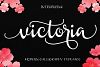 Victoria (712) | Script | Font Bundles