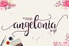 Angelonia Scipt (562) | Script | Font Bundles
